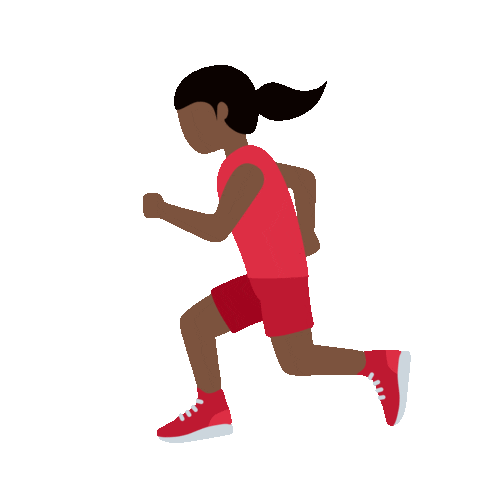 Woman Running Gif