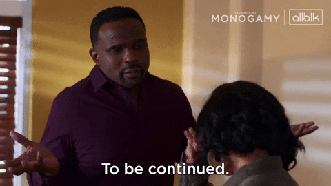 Please Stand By Stay Tuned GIF by ALLBLK - Find & Share on GIPHY