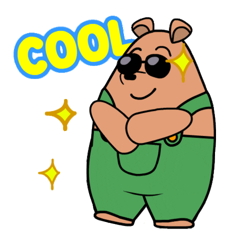 So Cool Cartoon Sticker for iOS & Android | GIPHY