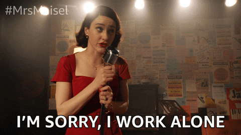 Work-alone GIFs - Get the best GIF on GIPHY