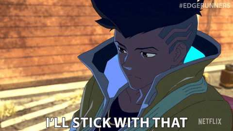Netflix David GIF by Cyberpunk: Edgerunners - Find & Share on GIPHY