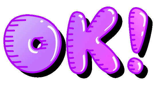 Good Vibes Ok Sticker by BOMBONATOR_WOLPH for iOS & Android | GIPHY