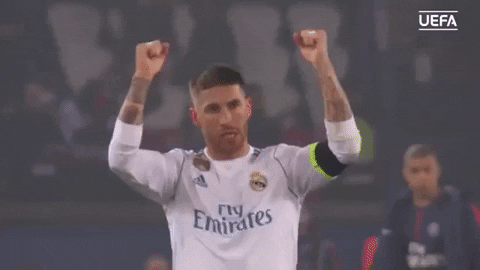 Real Madrid Football GIF by UEFA - Find & Share on GIPHY
