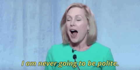 Im Never Going To Be Polite GIFs - Get the best GIF on GIPHY