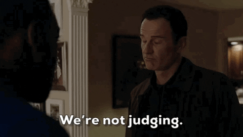 Not Judging Gif