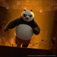 Excited Panda Gif