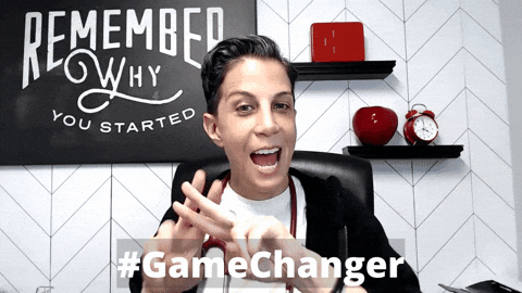 Be The Change Game Changer GIF by The Knew Method - Find & Share on GIPHY