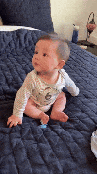 Giggling Baby Gif