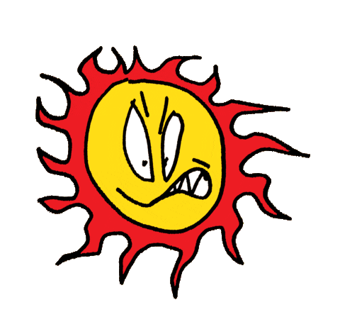 Angry Loma Vista Recordings Sticker by Skegss for iOS & Android | GIPHY