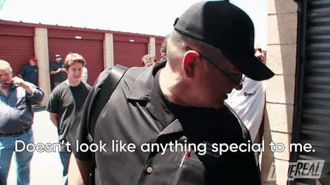 Bidding Storage Wars GIF by TrueReal - Find & Share on GIPHY