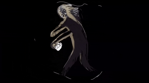 Halloween-run-as-fast-as-you-can GIFs - Get the best GIF on GIPHY