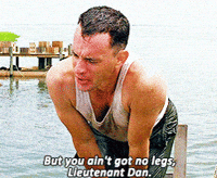 Forrest Gump Lieutenant Dan Storm