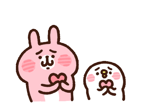 うさぎ Love Sticker by Kanahei for iOS & Android | GIPHY