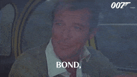 Bond. James Bond. GIFs on GIPHY - Be Animated