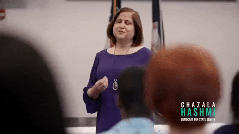 Ghazala Hashmi GIFs - Get the best GIF on GIPHY