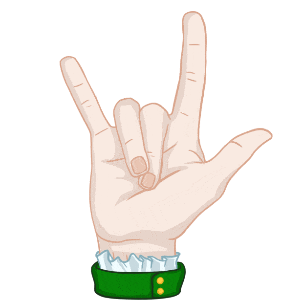 Patrick Hand Gestures by Stickerpacks.design | GIPHY