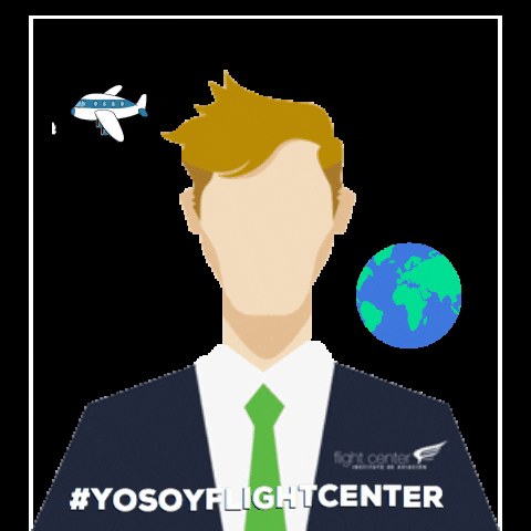 Flight Center Instituto de aviación GIFs on GIPHY - Be Animated