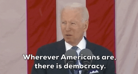 Wherever Americans Are There Is Democracy GIFs - Get the best GIF on GIPHY