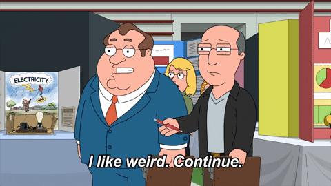 Continuously-weird GIFs - Get the best GIF on GIPHY