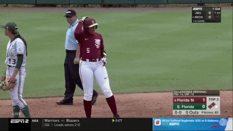 Softball Seminoles GIF by NCAA Championships - Find & Share on GIPHY