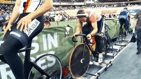 Cycling Kristina Vogel GIFs - Get the best GIF on GIPHY