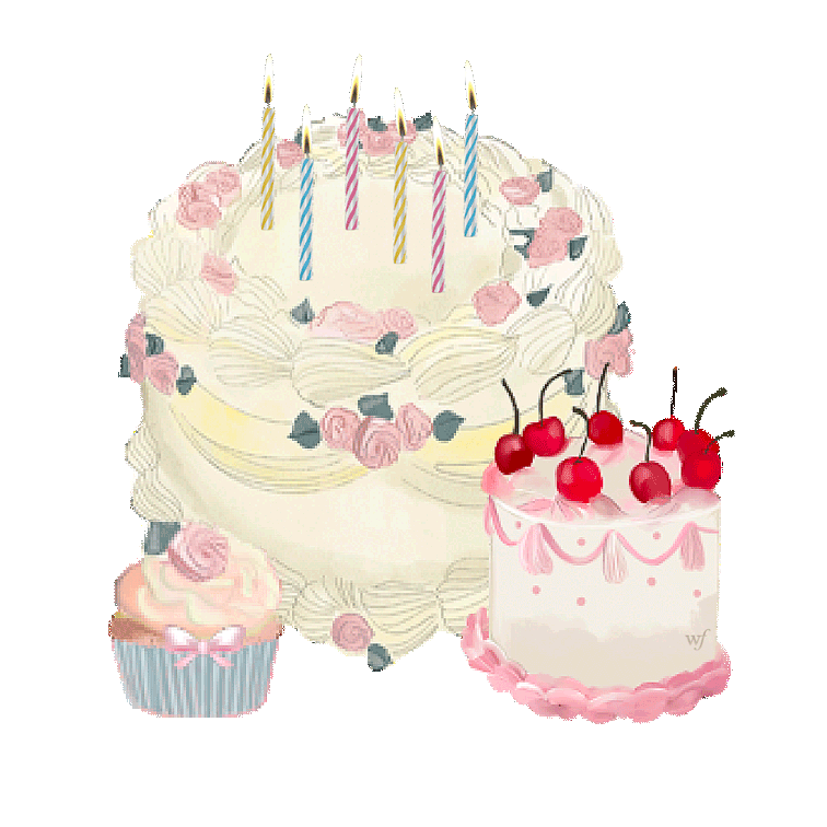 Anime Cake Gif