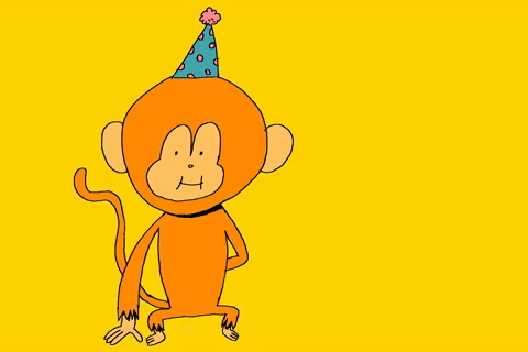 Happy Monkey Gif
