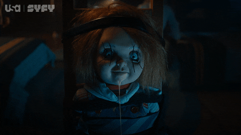 Usa Network Chucky GIF by SYFY - Find & Share on GIPHY