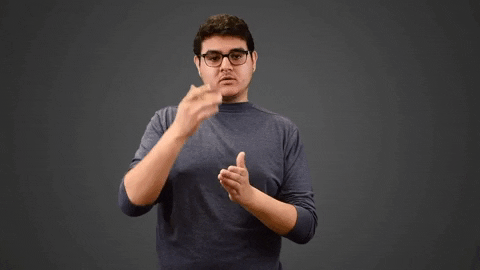 Asl Good Idea GIF - Find & Share on GIPHY