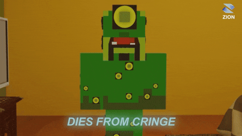 Cringe Dies GIF by Zion - Find & Share on GIPHY