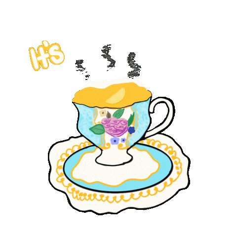 Tea Time Sticker by SakiAce for iOS & Android | GIPHY
