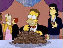 Homer Simpson Eating GIFs - Find & Share on GIPHY