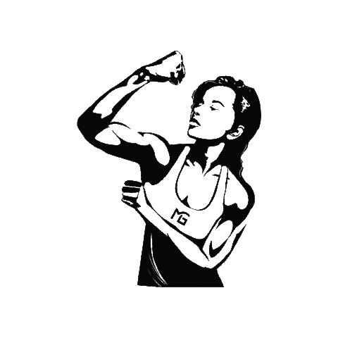 Flex Muscles Sticker by Magna for iOS & Android | GIPHY