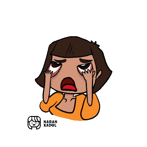 Sad Desesperacion Sticker by Naran Xadul for iOS & Android | GIPHY