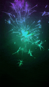 Exploding Fireworks Animation Gif