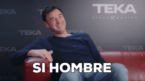 Claro Que Si Reaction GIF by Teka - Find & Share on GIPHY