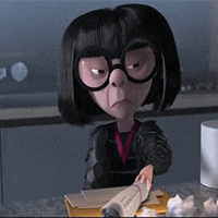 The Incredibles Edna Gif
