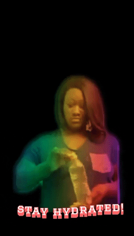 Water Stay Hydrated GIF by Woman Willionaire - Find & Share on GIPHY