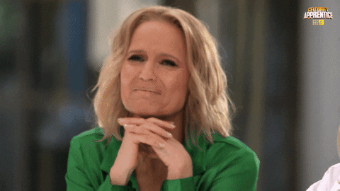 Laugh Smirk GIF by Celebrity Apprentice Australia - Find & Share on GIPHY