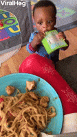 Kid-cant-quite-reach-real-good-food GIFs - Get the best GIF on GIPHY