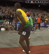 Usain Bolt Running Gif