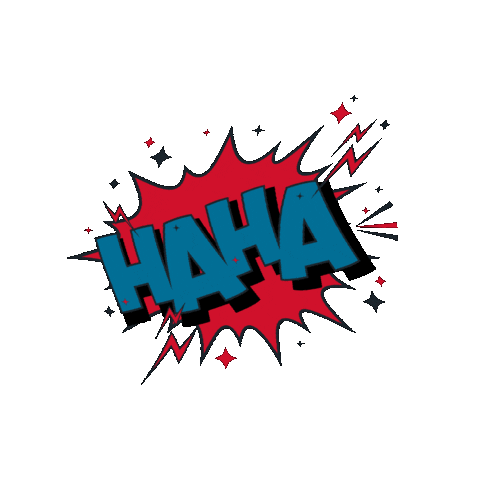 Hahaha Text Gif