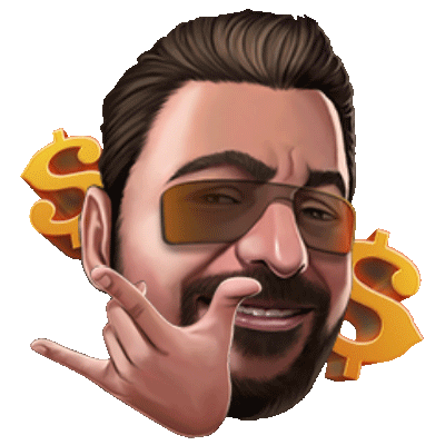 Poker Face Reaction Sticker by GGPoker for iOS & Android | GIPHY