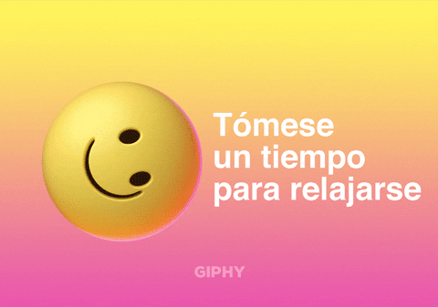 Tómese Un Tiempo Para Relajarse GIF by GIPHY Cares - Find & Share on GIPHY