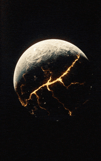 Exploding Earth Gif