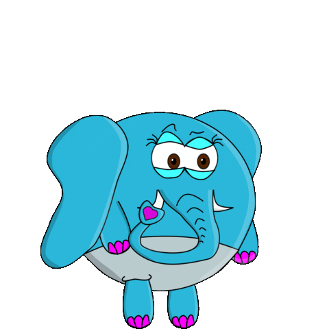 Happy Elephant Gif