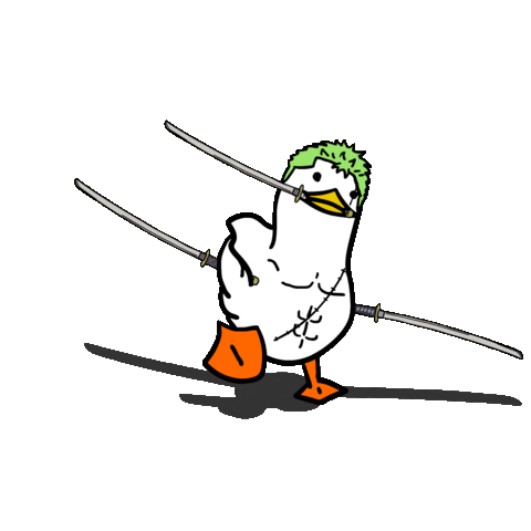 One Piece Duck Sticker for iOS & Android | GIPHY