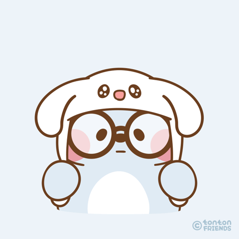 Blue Bear Love GIF by Tonton Friends - Find & Share on GIPHY