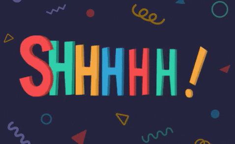 Shhh Its A Secret Gif