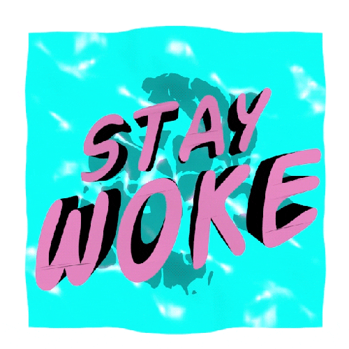 New trending GIF tagged illustration type woke stay… | Trending Gifs